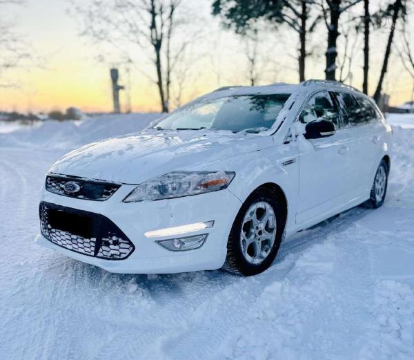 White Ford Mondeo 2011 in Radviliskis, with an engine capacity of 2.00 L and mileage of 190 thousand km for 3300 €, photo 1 on AUTOMOTO.COM.LV