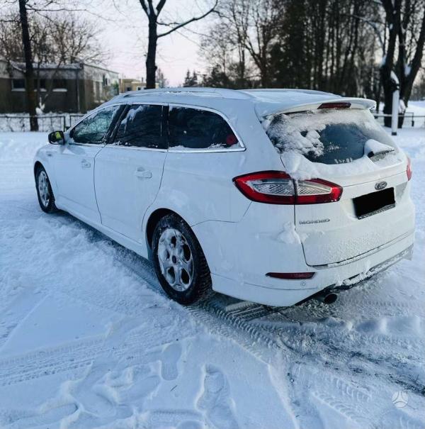 White Ford Mondeo 2011 in Radviliskis, with an engine capacity of 2.00 L and mileage of 190 thousand km for 3300 €, photo 7 on AUTOMOTO.COM.LV