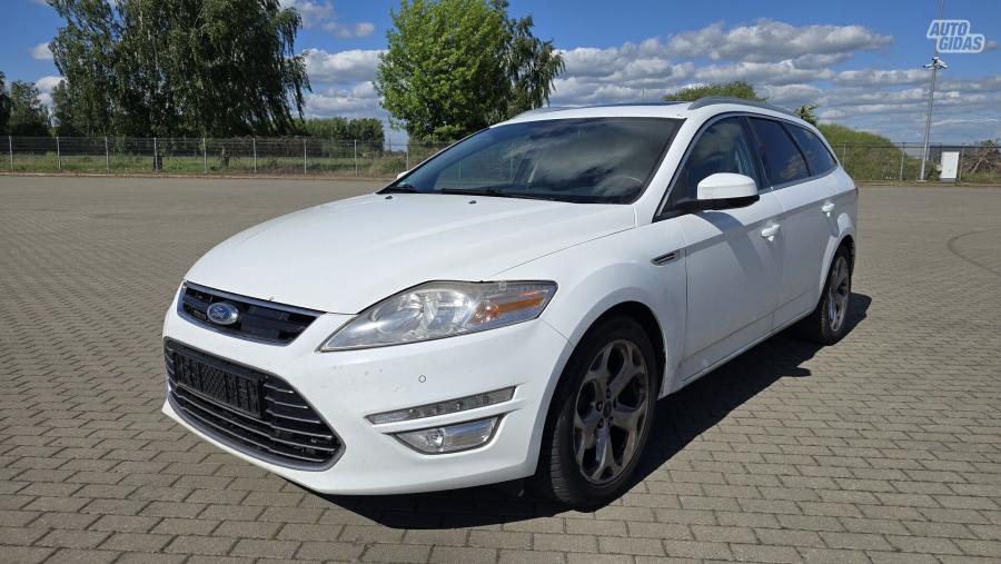 White Ford Mondeo 2013 in Marijampole, with an engine capacity of 2.20 L and mileage of 255 thousand km for 2150 €, photo 1 on AUTOMOTO.COM.LV