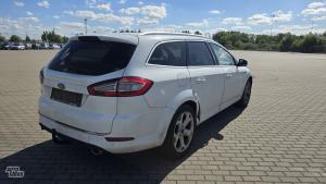 White Ford Mondeo 2013 in Marijampole, with an engine capacity of 2.20 L and mileage of 255 thousand km for 2150 €, photo 5 on AUTOMOTO.COM.LV