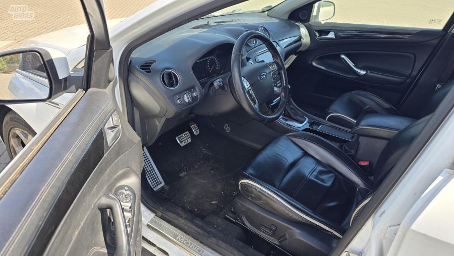 White Ford Mondeo 2013 in Marijampole, with an engine capacity of 2.20 L and mileage of 255 thousand km for 2150 €, photo 10 on AUTOMOTO.COM.LV