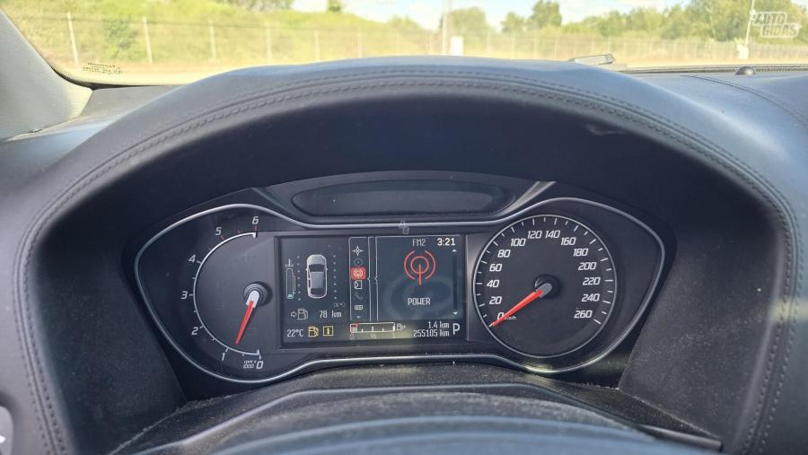 White Ford Mondeo 2013 in Marijampole, with an engine capacity of 2.20 L and mileage of 255 thousand km for 2150 €, photo 15 on AUTOMOTO.COM.LV