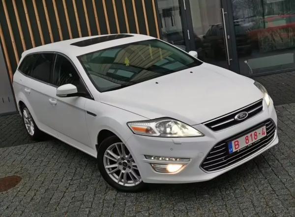 White Ford Mondeo 2013 in Riga, with an engine capacity of 2.20 L and mileage of 254 thousand km for 6390 €, photo 1 on AUTOMOTO.COM.LV