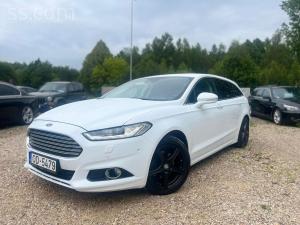 White Ford Mondeo 2014 in Kuldiga, with an engine capacity of 2.00 L and mileage of 299 thousand km for 6390 €, photo 2 on AUTOMOTO.COM.LV