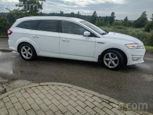 White Ford Mondeo 2014 in Ogre, with an engine capacity of 2.00 L and mileage of 352 thousand km for 4199 €, photo 3 on AUTOMOTO.COM.LV