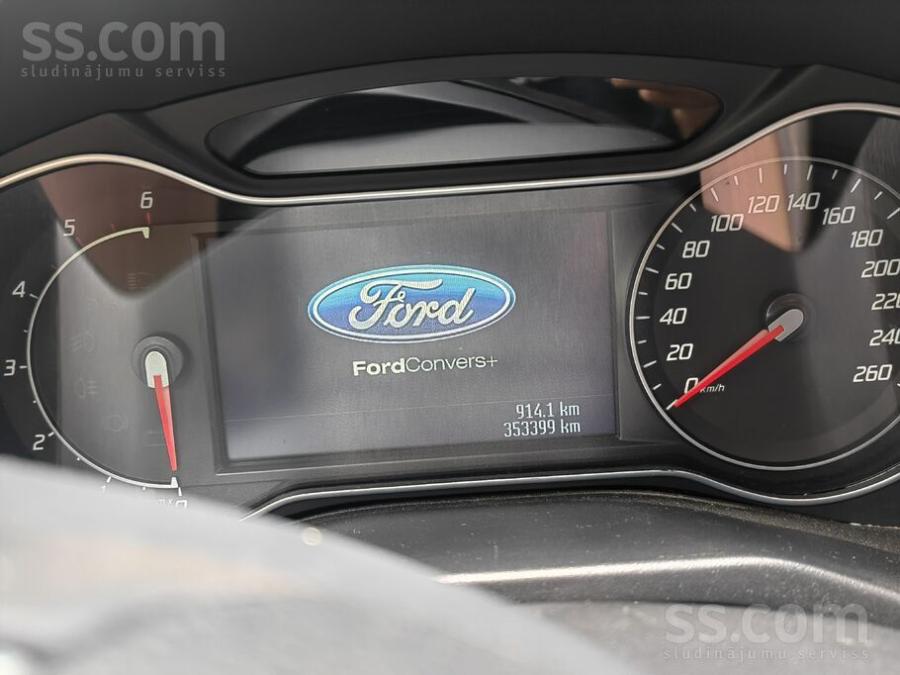 White Ford Mondeo 2014 in Ogre, with an engine capacity of 2.00 L and mileage of 352 thousand km for 4199 €, photo 13 on AUTOMOTO.COM.LV