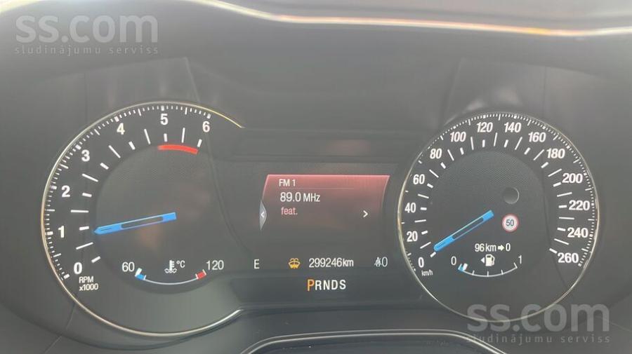 White Ford Mondeo 2014 in Kuldiga, with an engine capacity of 2.00 L and mileage of 299 thousand km for 6390 €, photo 17 on AUTOMOTO.COM.LV