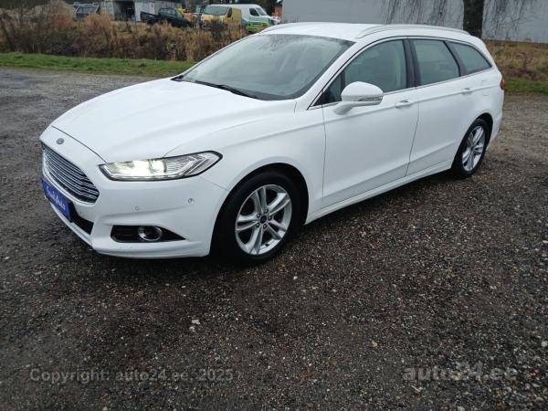 White Ford Mondeo 2015 in Tartu, with an engine capacity of 2.00 L and mileage of 223 thousand km for 7990 €, photo 1 on AUTOMOTO.COM.LV