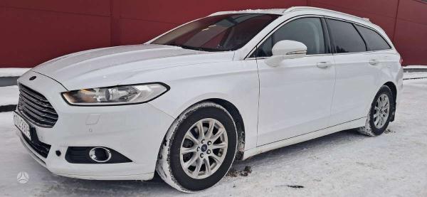 White Ford Mondeo 2015 in Kaunas, with an engine capacity of 1.56 L and mileage of 229 thousand km for 5550 €, photo 2 on AUTOMOTO.COM.LV