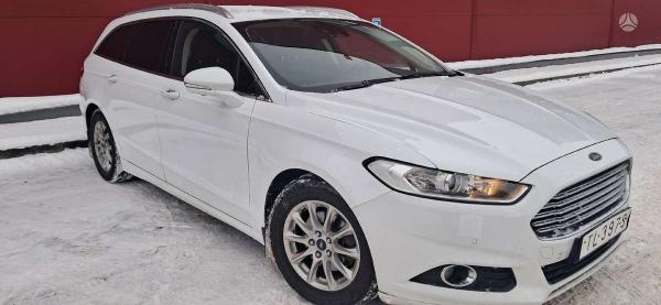 White Ford Mondeo 2015 in Kaunas, with an engine capacity of 1.56 L and mileage of 229 thousand km for 5550 €, photo 3 on AUTOMOTO.COM.LV