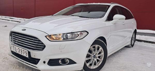 White Ford Mondeo 2015 in Kaunas, with an engine capacity of 1.56 L and mileage of 229 thousand km for 5550 €, photo 4 on AUTOMOTO.COM.LV