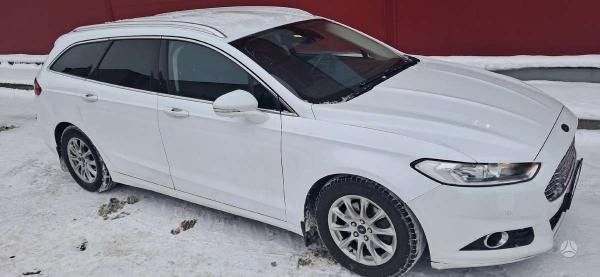 White Ford Mondeo 2015 in Kaunas, with an engine capacity of 1.56 L and mileage of 229 thousand km for 5550 €, photo 8 on AUTOMOTO.COM.LV