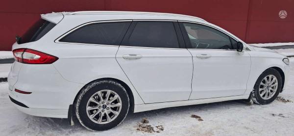 White Ford Mondeo 2015 in Kaunas, with an engine capacity of 1.56 L and mileage of 229 thousand km for 5550 €, photo 9 on AUTOMOTO.COM.LV