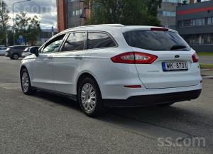 White Ford Mondeo 2015 in Riga, with an engine capacity of 1.50 L and mileage of 355 thousand km for 4950 €, photo 5 on AUTOMOTO.COM.LV