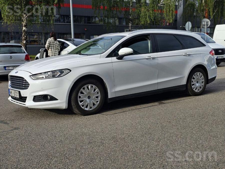 White Ford Mondeo 2015 in Riga, with an engine capacity of 1.50 L and mileage of 355 thousand km for 4950 €, photo 9 on AUTOMOTO.COM.LV