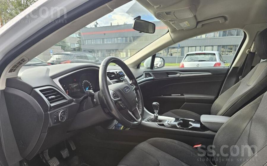 White Ford Mondeo 2015 in Riga, with an engine capacity of 1.50 L and mileage of 355 thousand km for 4950 €, photo 12 on AUTOMOTO.COM.LV