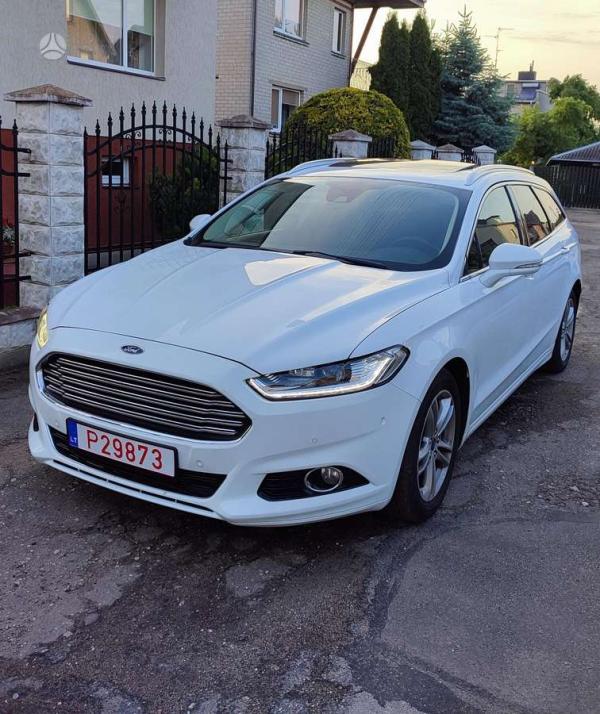 White Ford Mondeo 2015 in Marijampole, with an engine capacity of 2.00 L and mileage of 261 thousand km for 6800 €, photo 1 on AUTOMOTO.COM.LV