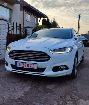 White Ford Mondeo 2015 in Marijampole, with an engine capacity of 2.00 L and mileage of 261 thousand km for 6800 €, photo 7 on AUTOMOTO.COM.LV