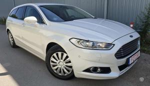 White Ford Mondeo 2015 in Kaunas, with an engine capacity of 2.00 L and mileage of 300 thousand km for 4499 €, photo 3 on AUTOMOTO.COM.LV