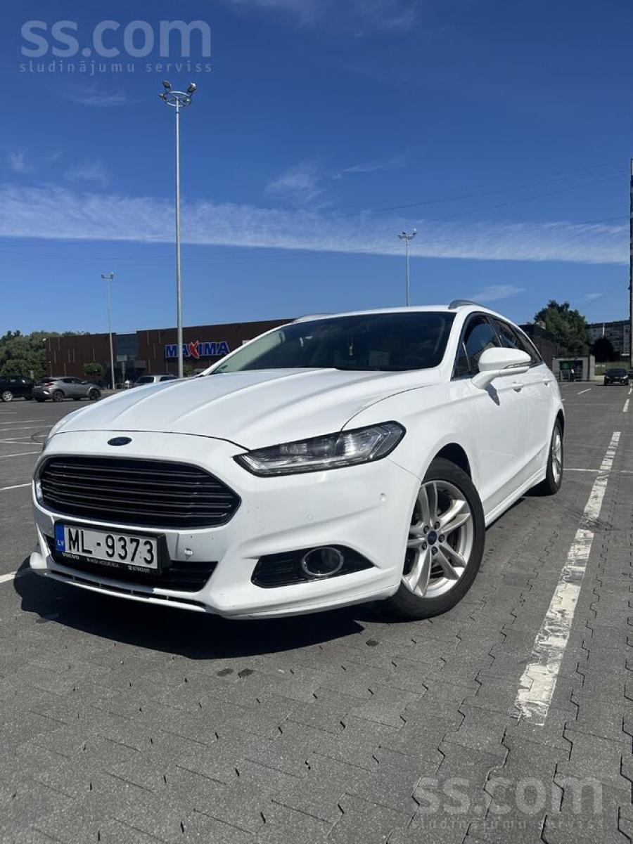 White Ford Mondeo 2015 in Riga, with an engine capacity of 2.00 L and mileage of 294 thousand km for 5000 €, photo 1 on AUTOMOTO.COM.LV
