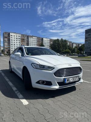 White Ford Mondeo 2015 in Riga, with an engine capacity of 2.00 L and mileage of 294 thousand km for 5000 €, photo 3 on AUTOMOTO.COM.LV