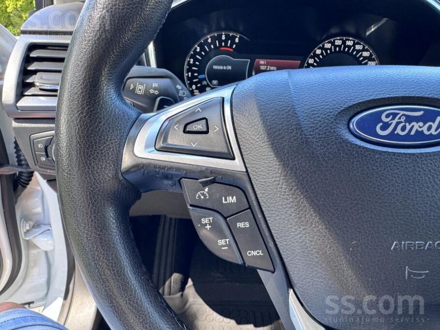 White Ford Mondeo 2015 in Jurmala, with an engine capacity of 2.00 L and mileage of 0 thousand km for 5300 €, photo 14 on AUTOMOTO.COM.LV