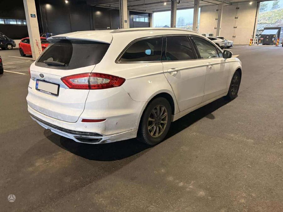 White Ford Mondeo 2016 in Klaipeda, with an engine capacity of 2.00 L and mileage of 180 thousand km for 6000 €, photo 5 on AUTOMOTO.COM.LV