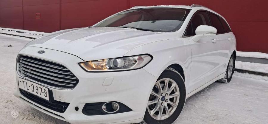 White Ford Mondeo 2016 in Kaunas, with an engine capacity of 1.56 L and mileage of 229 thousand km for 5450 €, photo 2 on AUTOMOTO.COM.LV