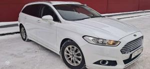 White Ford Mondeo 2016 in Kaunas, with an engine capacity of 1.56 L and mileage of 229 thousand km for 5450 €, photo 3 on AUTOMOTO.COM.LV