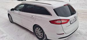 White Ford Mondeo 2016 in Kaunas, with an engine capacity of 1.56 L and mileage of 229 thousand km for 5450 €, photo 4 on AUTOMOTO.COM.LV