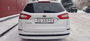 White Ford Mondeo 2016 in Kaunas, with an engine capacity of 1.56 L and mileage of 229 thousand km for 5450 €, photo 19 on AUTOMOTO.COM.LV