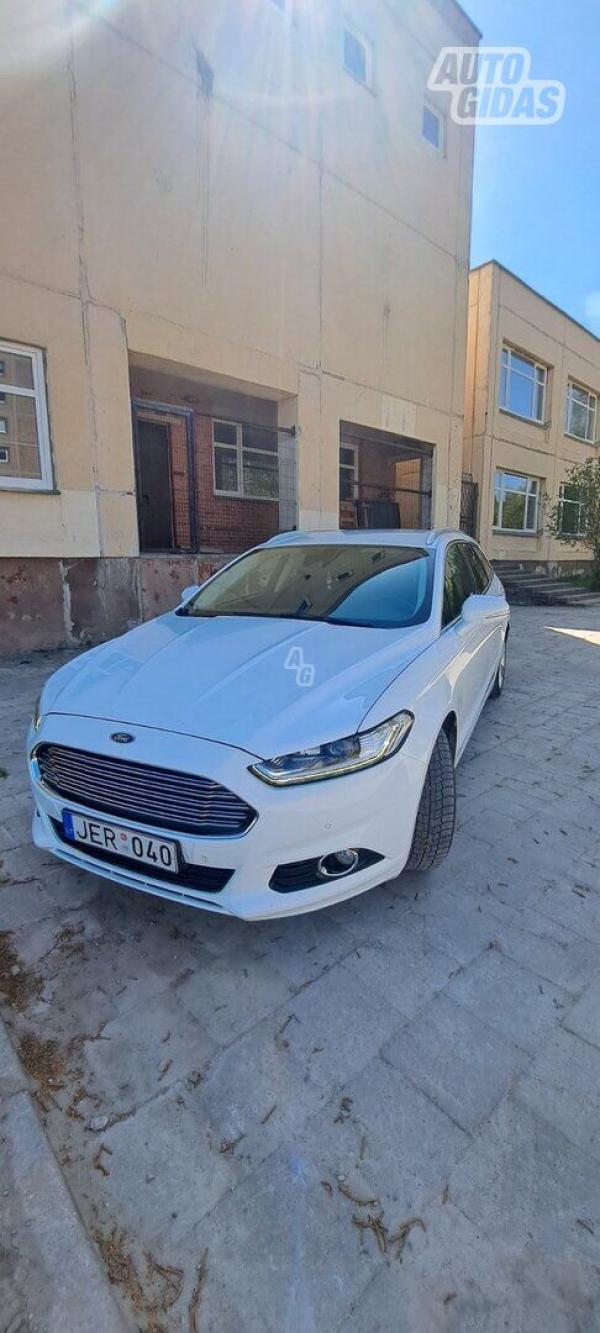 White Ford Mondeo 2016 in Kaunas, with an engine capacity of 2.00 L and mileage of 327 thousand km for 8600 €, photo 3 on AUTOMOTO.COM.LV