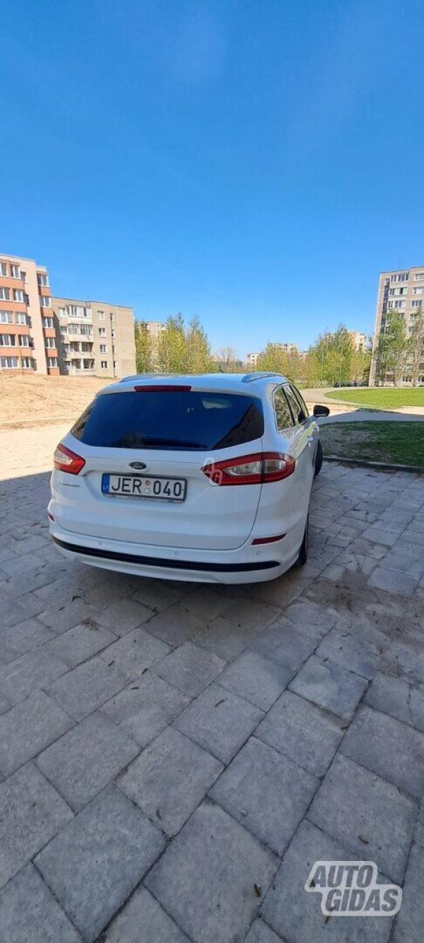 White Ford Mondeo 2016 in Kaunas, with an engine capacity of 2.00 L and mileage of 327 thousand km for 8600 €, photo 4 on AUTOMOTO.COM.LV