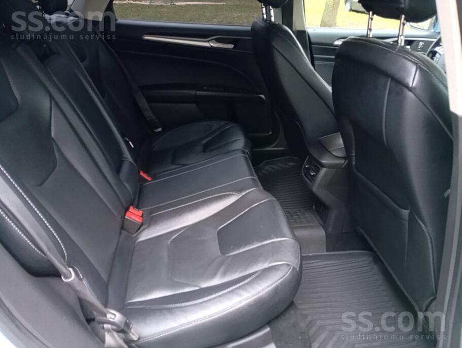 White Ford Mondeo 2016 in Riga, with an engine capacity of 2.00 L and mileage of 270 thousand km for 6750 €, photo 7 on AUTOMOTO.COM.LV