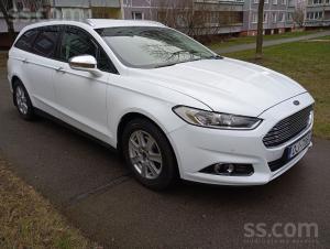 White Ford Mondeo 2016 in Riga, with an engine capacity of 2.00 L and mileage of 270 thousand km for 6750 €, photo 10 on AUTOMOTO.COM.LV