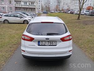 White Ford Mondeo 2016 in Riga, with an engine capacity of 2.00 L and mileage of 270 thousand km for 6750 €, photo 13 on AUTOMOTO.COM.LV