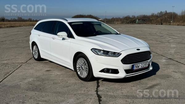 White Ford Mondeo 2016 in Riga, with an engine capacity of 2.00 L and mileage of 0 thousand km for 7999 €, photo 7 on AUTOMOTO.COM.LV