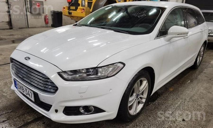 White Ford Mondeo 2016 in Talsi, with an engine capacity of 1.50 L and mileage of 247 thousand km for 3400 €, photo 3 on AUTOMOTO.COM.LV