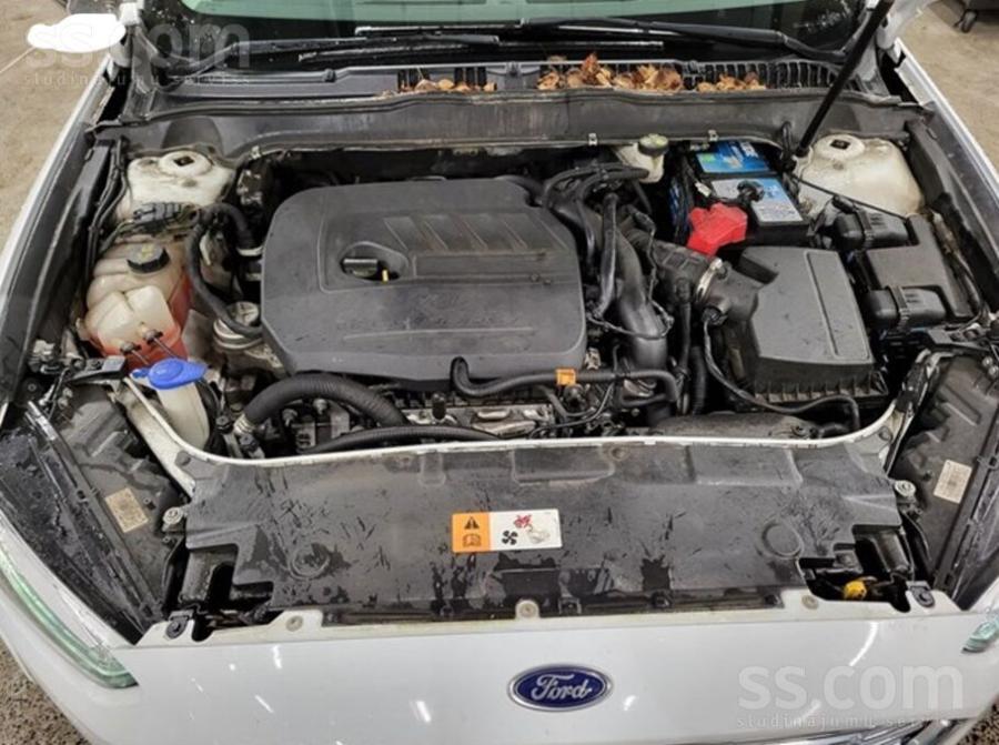 White Ford Mondeo 2016 in Talsi, with an engine capacity of 1.50 L and mileage of 247 thousand km for 3400 €, photo 9 on AUTOMOTO.COM.LV