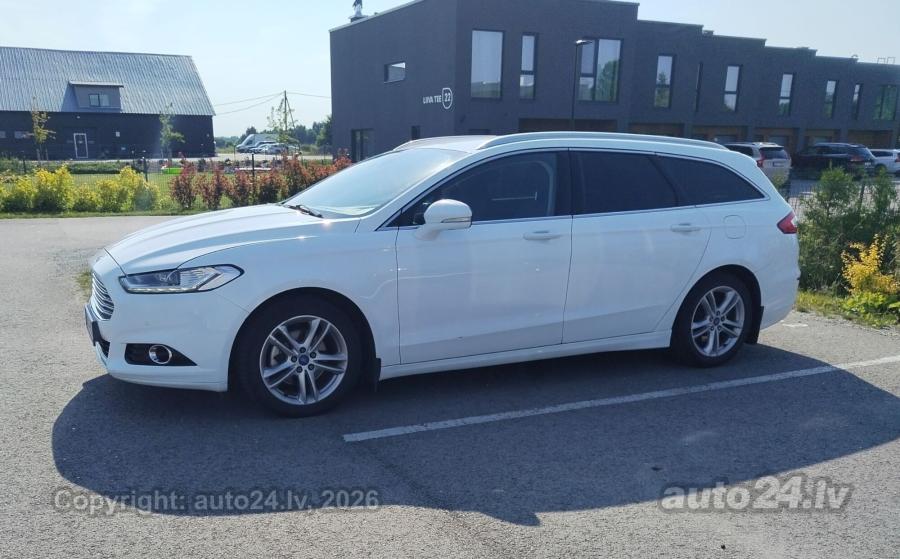 White Ford Mondeo 2016 in Tallinn, with an engine capacity of 2.00 L and mileage of 346 thousand km for 5500 €, photo 3 on AUTOMOTO.COM.LV