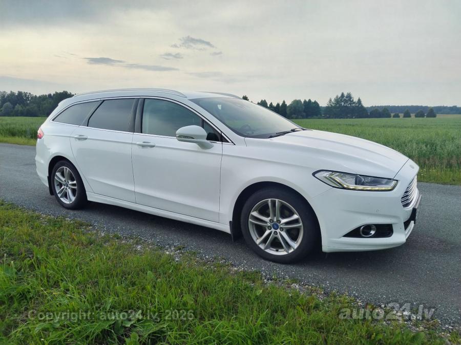 White Ford Mondeo 2016 in Tallinn, with an engine capacity of 2.00 L and mileage of 346 thousand km for 5500 €, photo 5 on AUTOMOTO.COM.LV