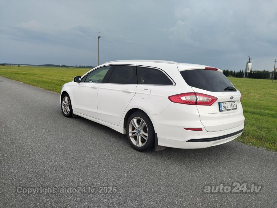 White Ford Mondeo 2016 in Tallinn, with an engine capacity of 2.00 L and mileage of 346 thousand km for 5500 €, photo 7 on AUTOMOTO.COM.LV