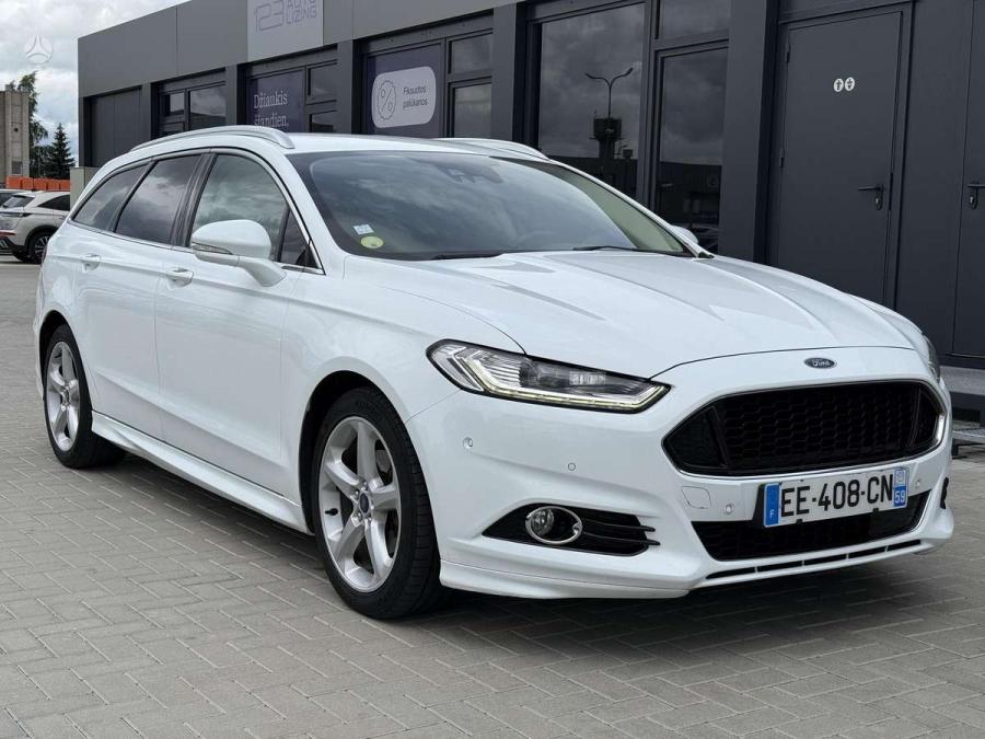White Ford Mondeo 2016 in Taurage, with an engine capacity of 2.00 L and mileage of 283 thousand km for 7500 €, photo 1 on AUTOMOTO.COM.LV