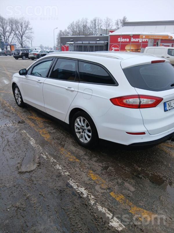 Balts Ford Mondeo 2016 Talsi, ar dzinēja tilpumu 2.00 L un nobraukumu 271 tūkst. km par 8200 €, foto 6 vietnē AUTOMOTO.COM.LV