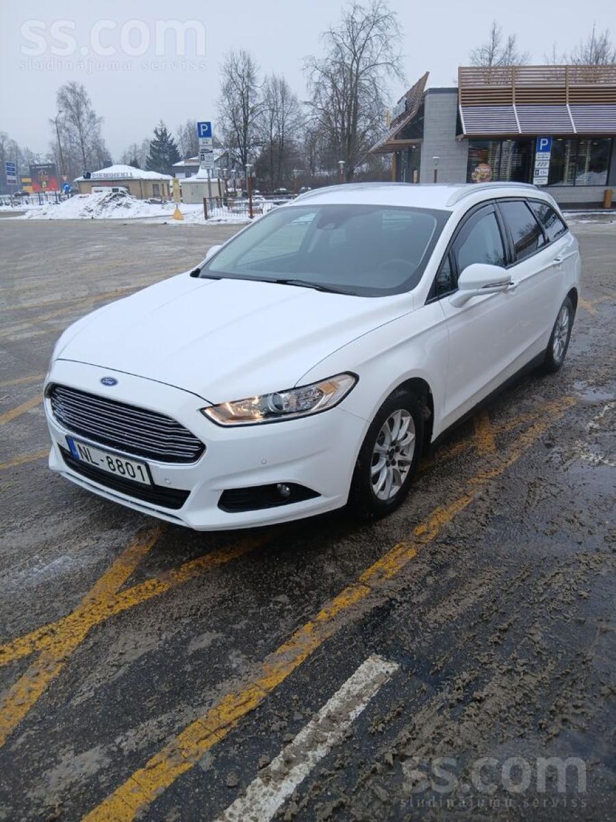 Balts Ford Mondeo 2016 Talsi, ar dzinēja tilpumu 2.00 L un nobraukumu 271 tūkst. km par 8200 €, foto 3 vietnē AUTOMOTO.COM.LV