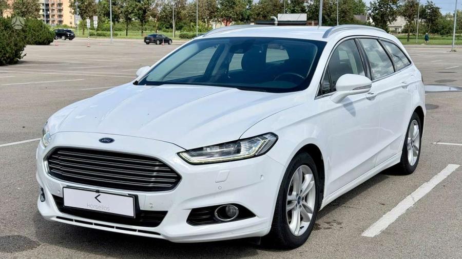 Balts Ford Mondeo 2016 Šauļi, ar dzinēja tilpumu 1.50 L un nobraukumu 361 tūkst. km par 6050 €, foto 1 vietnē AUTOMOTO.COM.LV