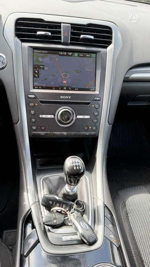 Balts Ford Mondeo 2016 Šauļi, ar dzinēja tilpumu 1.50 L un nobraukumu 361 tūkst. km par 6050 €, foto 9 vietnē AUTOMOTO.COM.LV