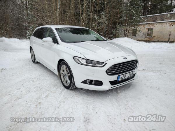 White Ford Mondeo 2017 in Polva, with an engine capacity of 2.00 L and mileage of 210 thousand km for 10900 €, photo 1 on AUTOMOTO.COM.LV