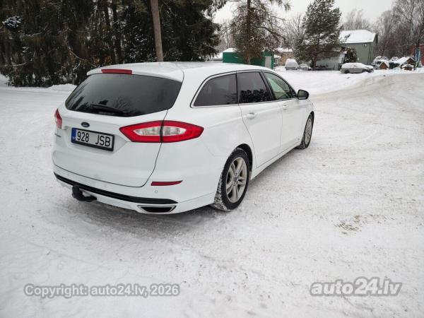 White Ford Mondeo 2017 in Polva, with an engine capacity of 2.00 L and mileage of 210 thousand km for 10900 €, photo 2 on AUTOMOTO.COM.LV