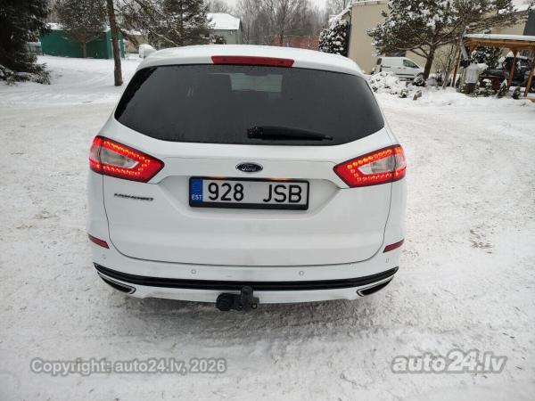 White Ford Mondeo 2017 in Polva, with an engine capacity of 2.00 L and mileage of 210 thousand km for 10900 €, photo 5 on AUTOMOTO.COM.LV